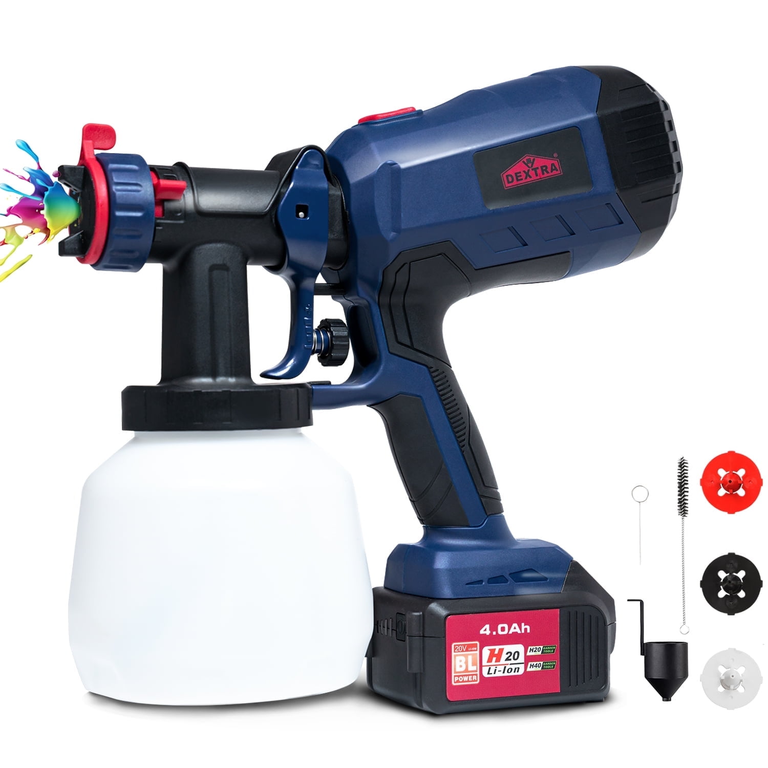 Boar 20V Brushless Cordless Paint Sprayer Gun,HVLP Paint Sprayers ...