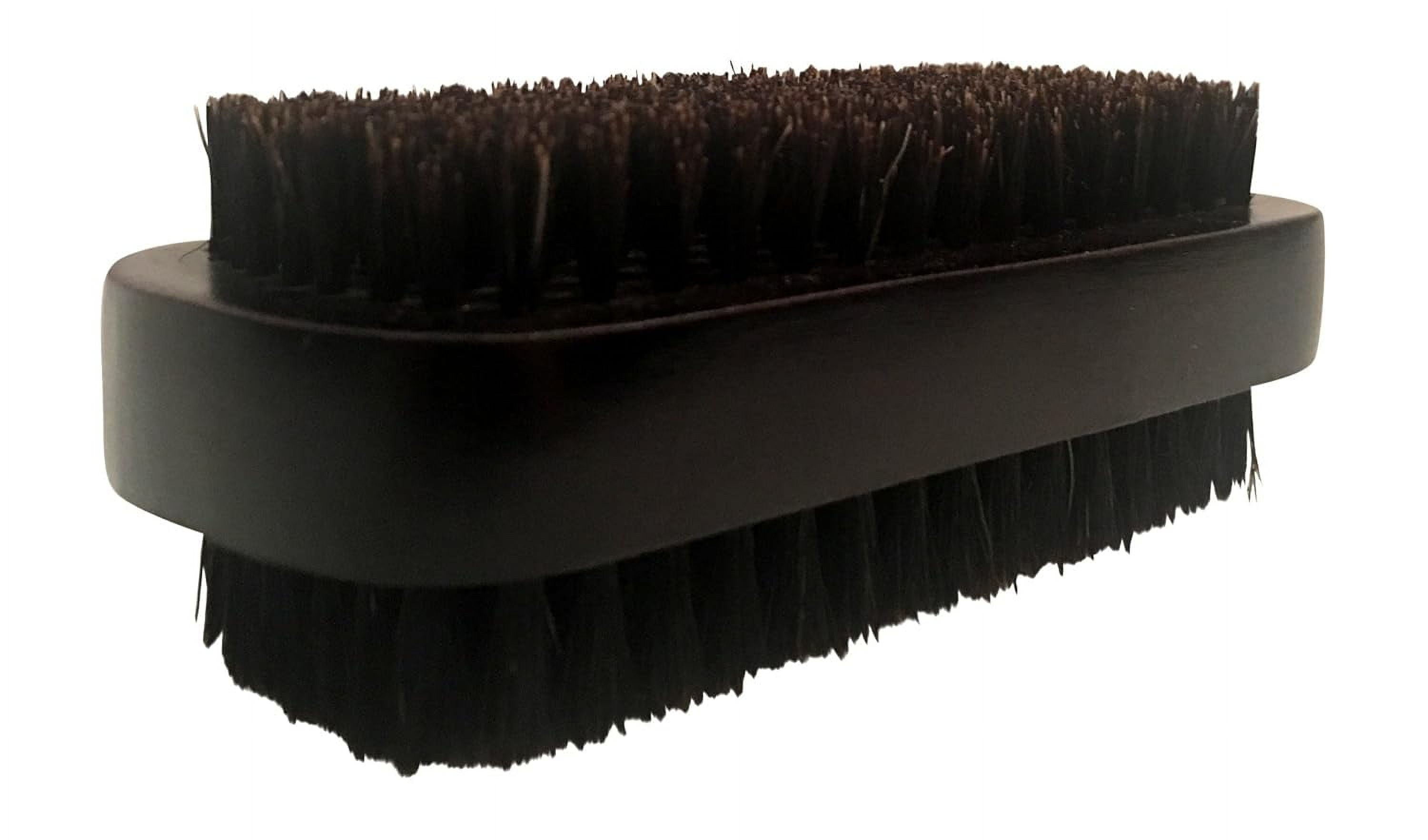 Boar Bristle Brush,Beard Brush, Hair Brush Smooth & Shine Double Sided ...