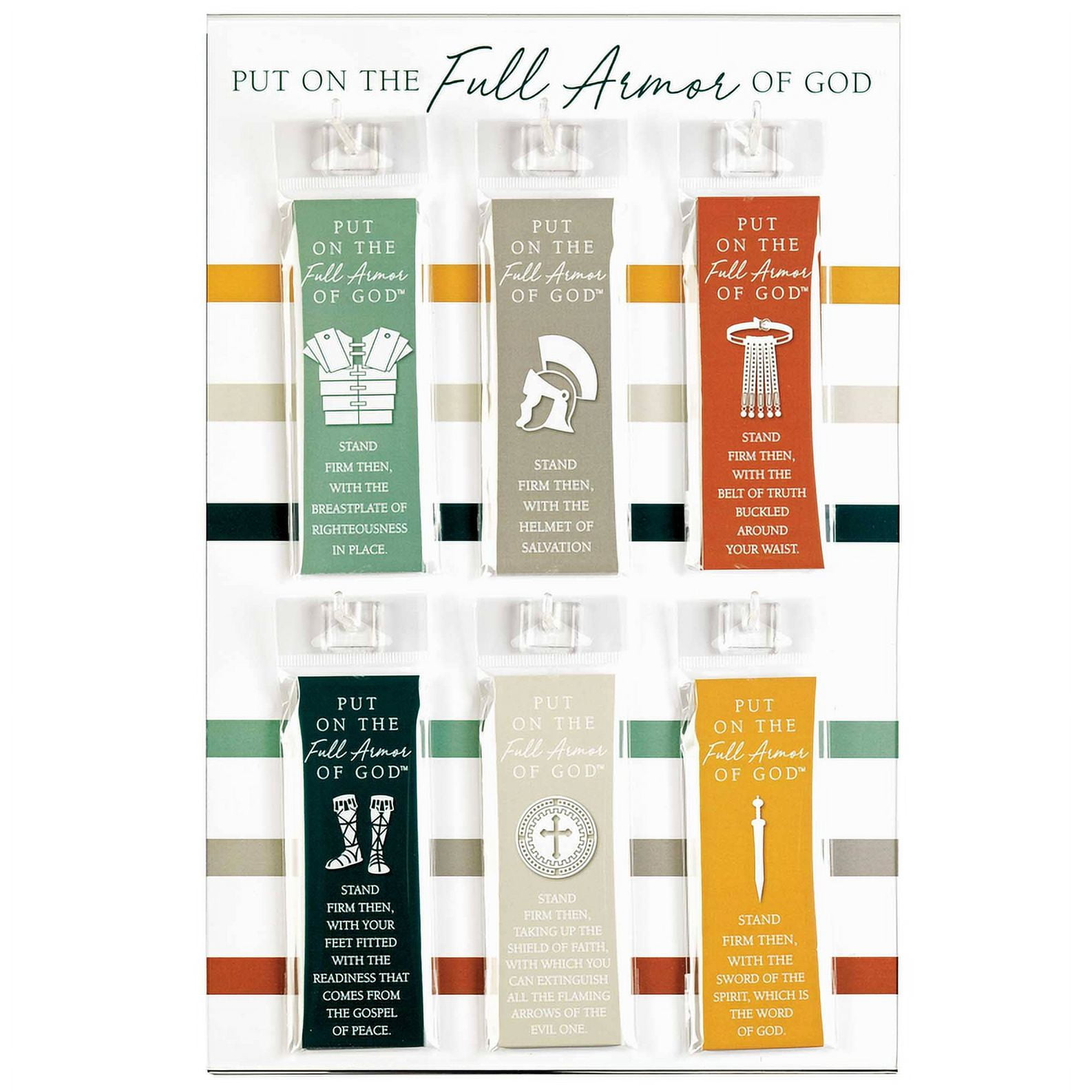 Board&Assortment Armor Of God Bookmarks - Walmart.com