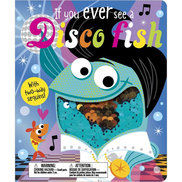 Board Book Disco Fish (Board Book) - Walmart.com