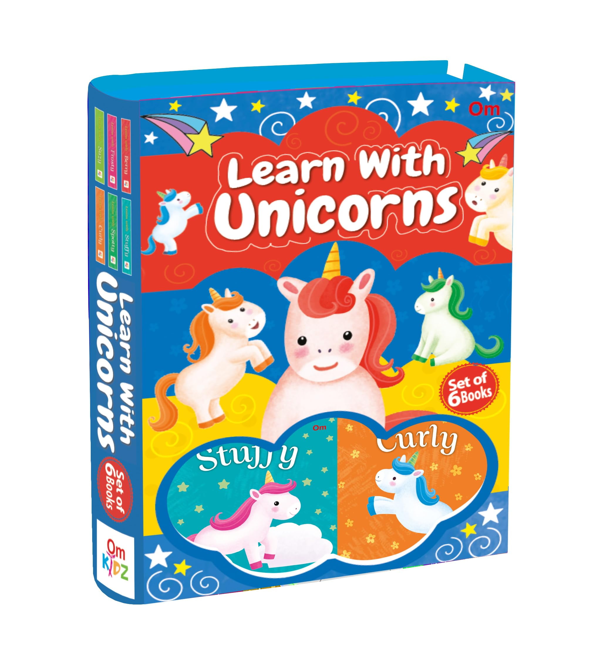 Learn With Unicorns: Set of 6 Books (Stuffy/Spotty/Curly/Frosty/Suzy ...