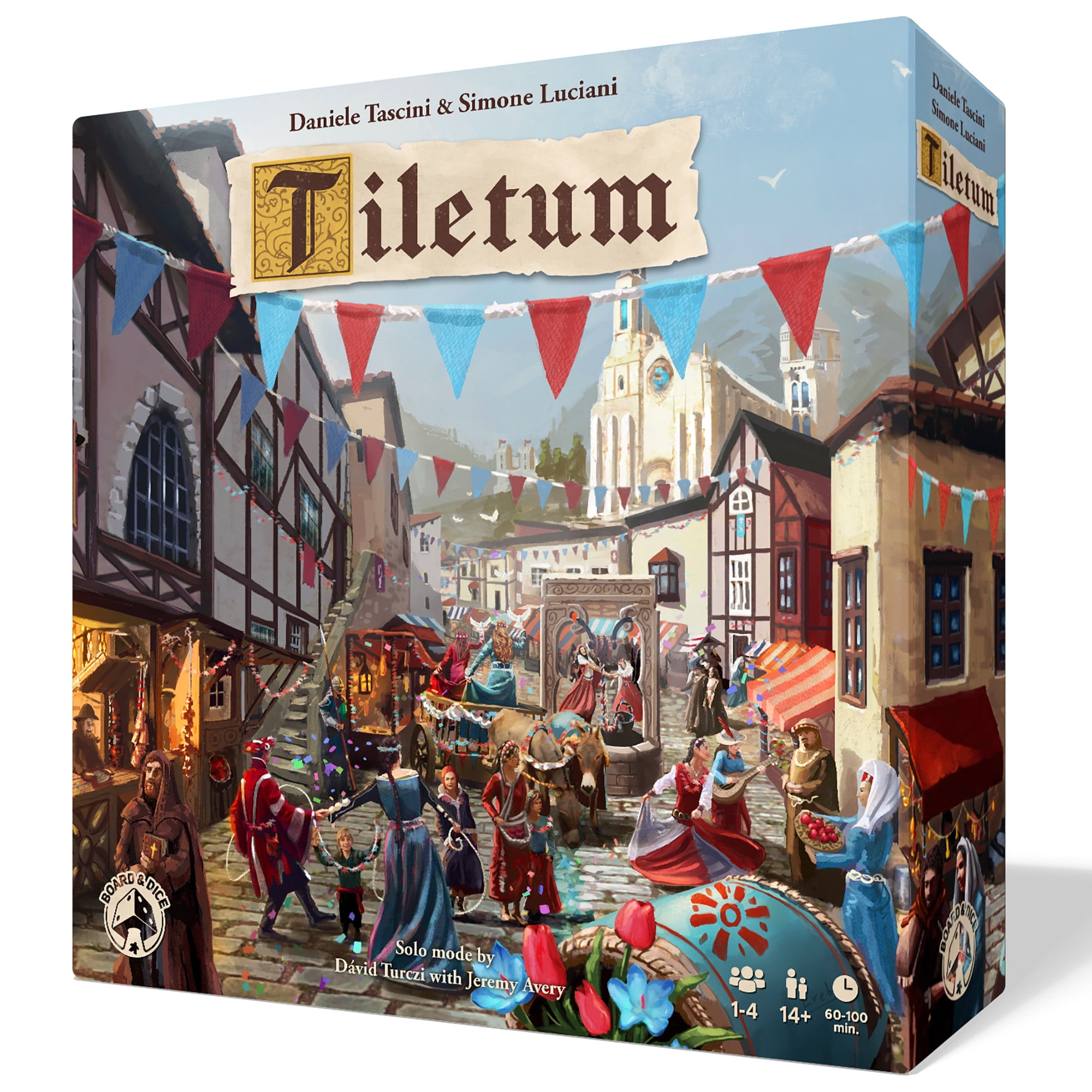 Board & Dice: Tiletum - A Deeply Thematic Dice-Management Eurogame ...