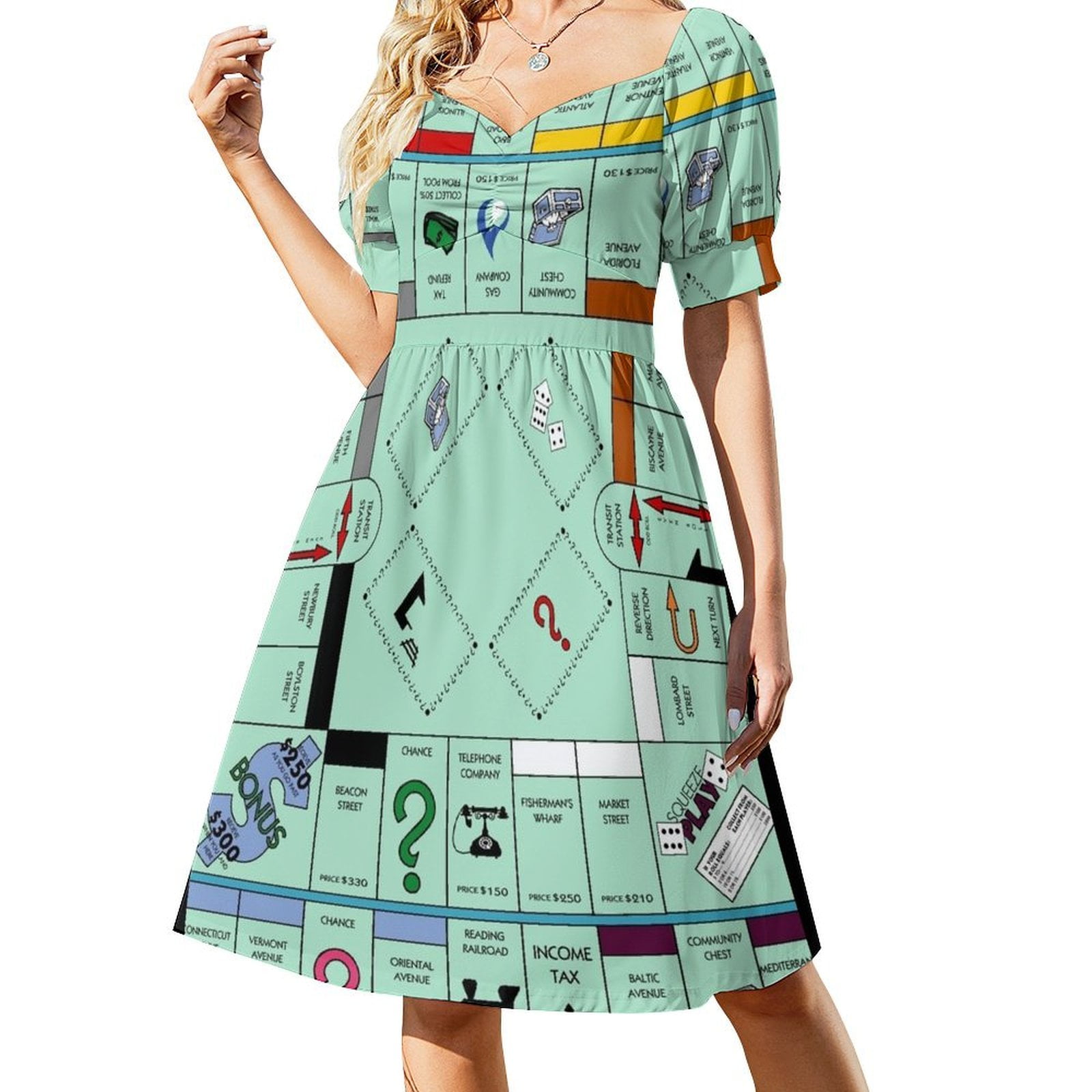 Board Dress Evening dresses Dance dresses cute dress dresses ladies summer - Walmart.com