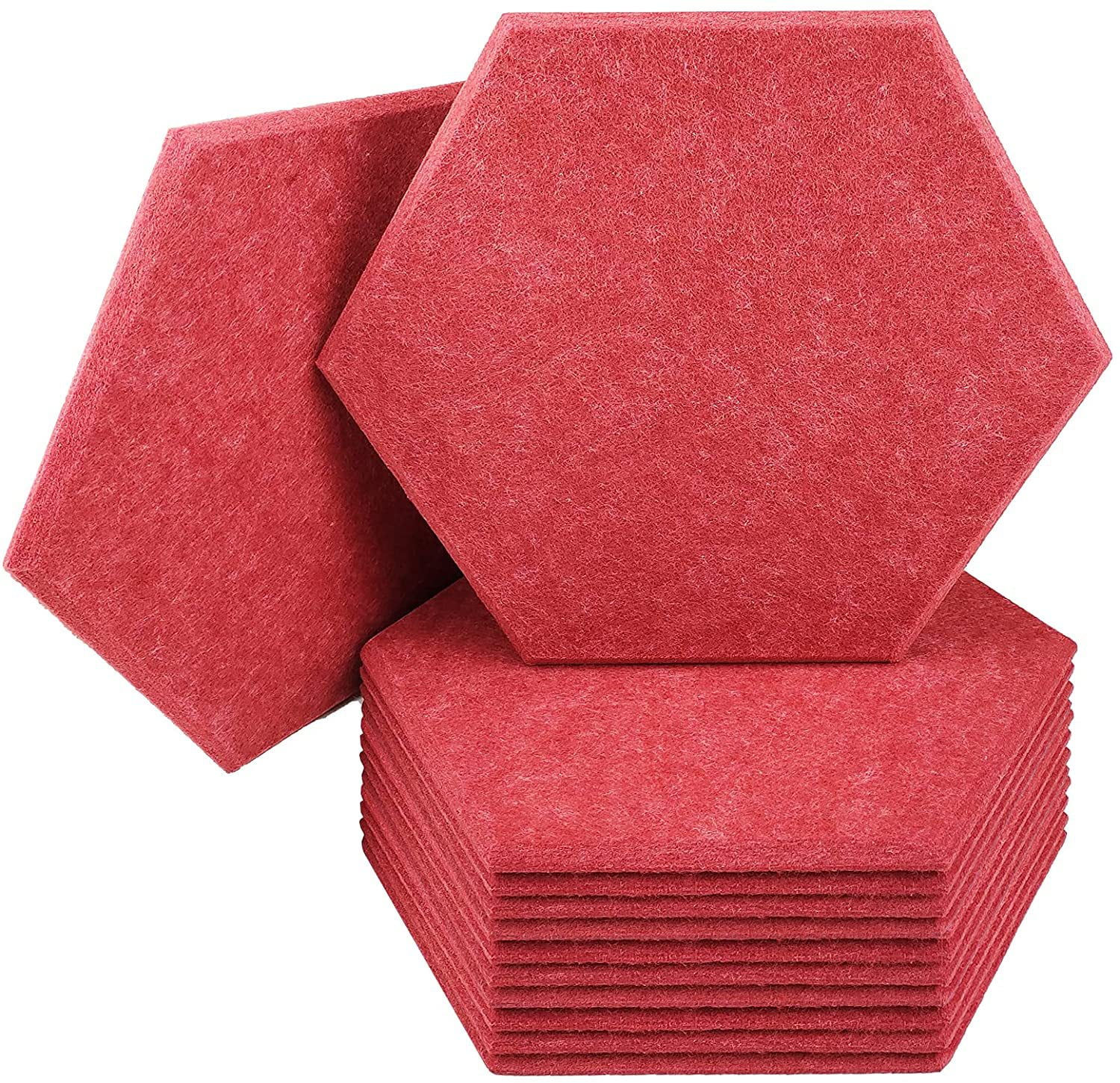 Board Felt Tiles Bulletin Hexagon Cork Wall Memo Pin Boards Adhesive ...