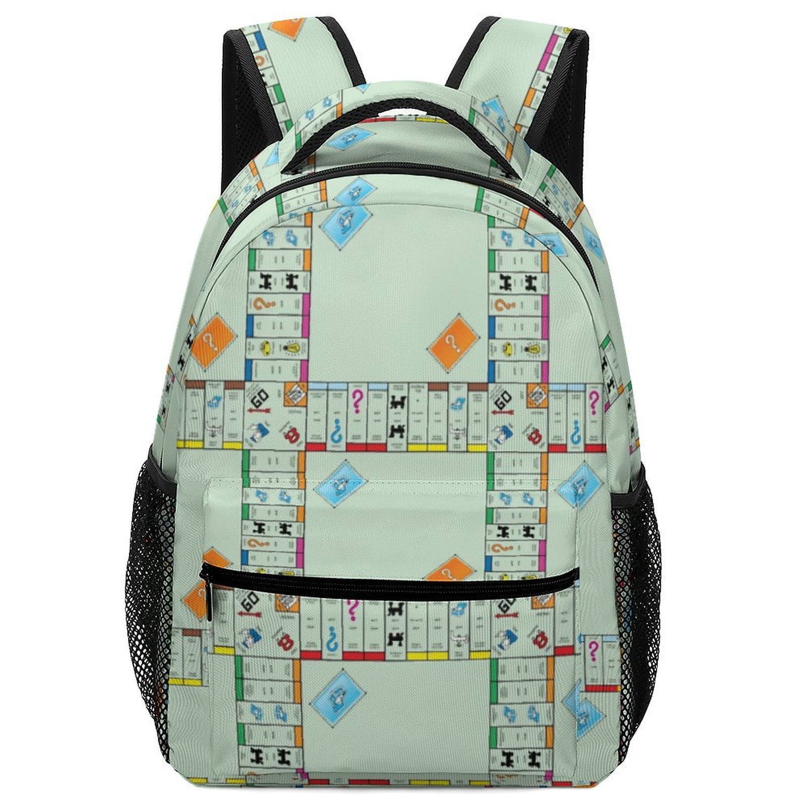 Board Game Board- Monopoly Backpack for Teenage Business Daypack ...
