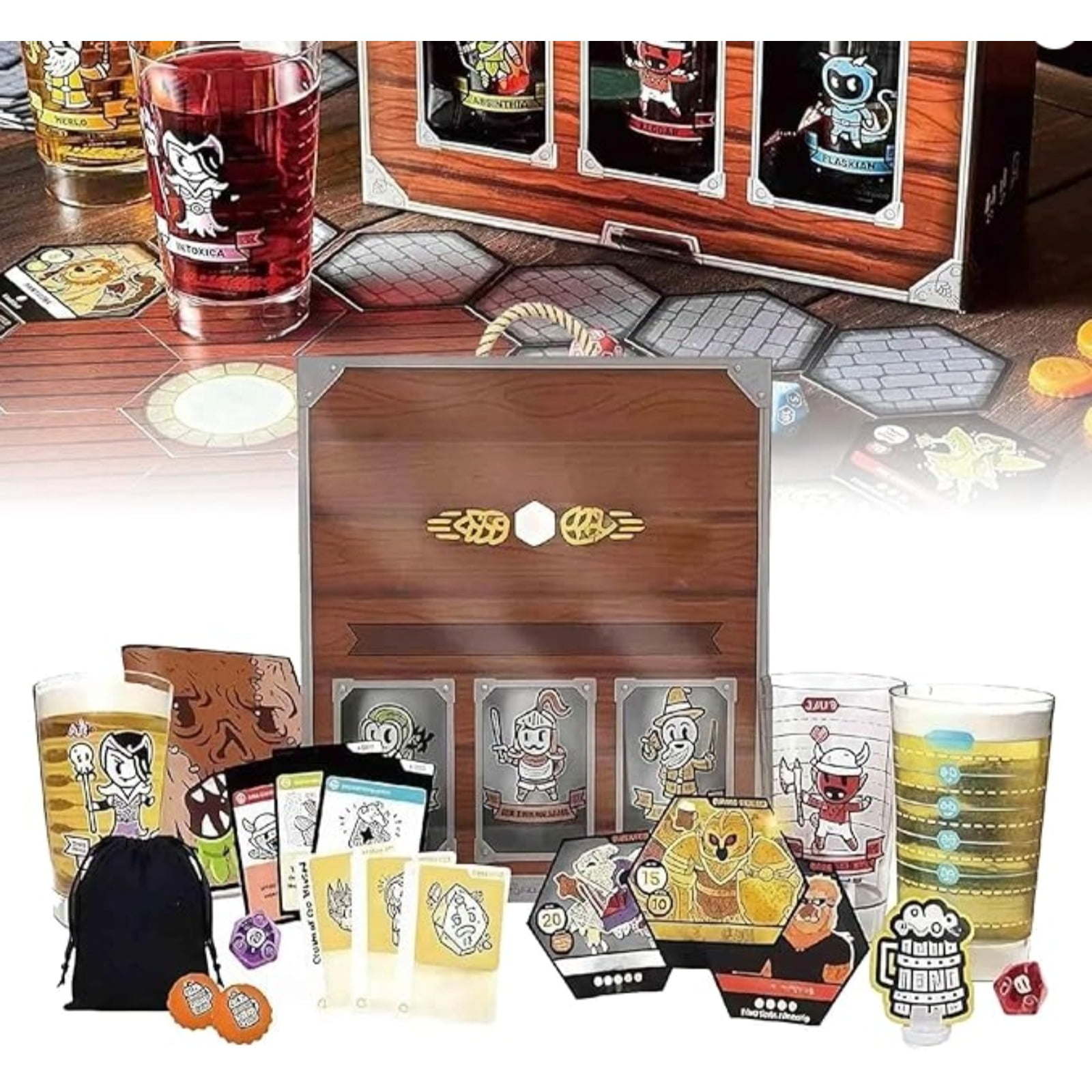 Board Game: Dive into Dungeon Exploration with a Twist of Drinking ...