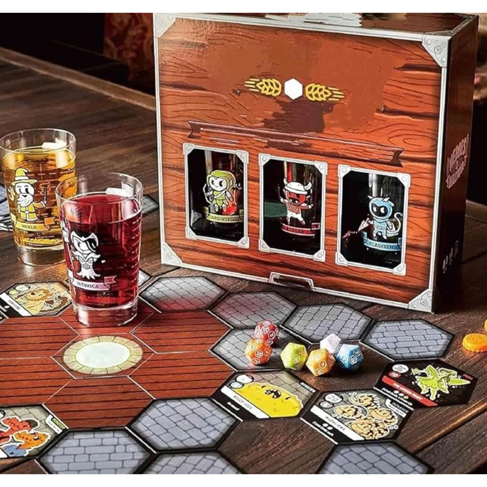 Board Game: Dive into Dungeon Exploration with a Twist of Drinking ...