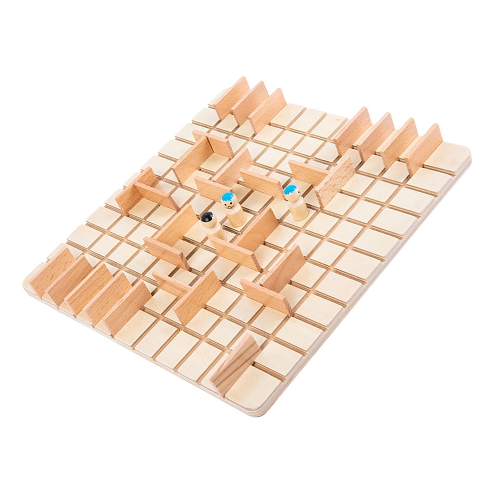 Board Game Labyrinth Family Travel Chess Child Set Checkerboard Wood ...