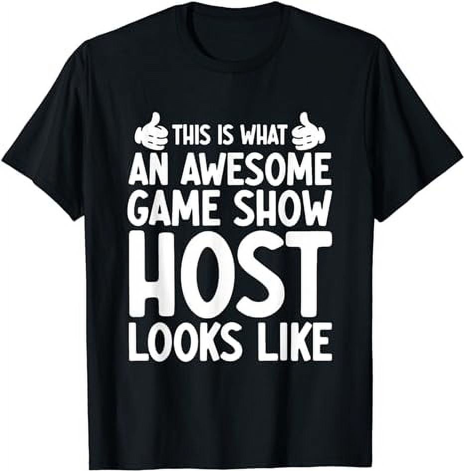Board Game Lover Trivia Game Night Funny Game Show Host T-Shirt ...