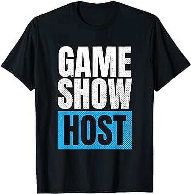 Board Game Lover Trivia Game Night Funny Game Show Host T-Shirt ...