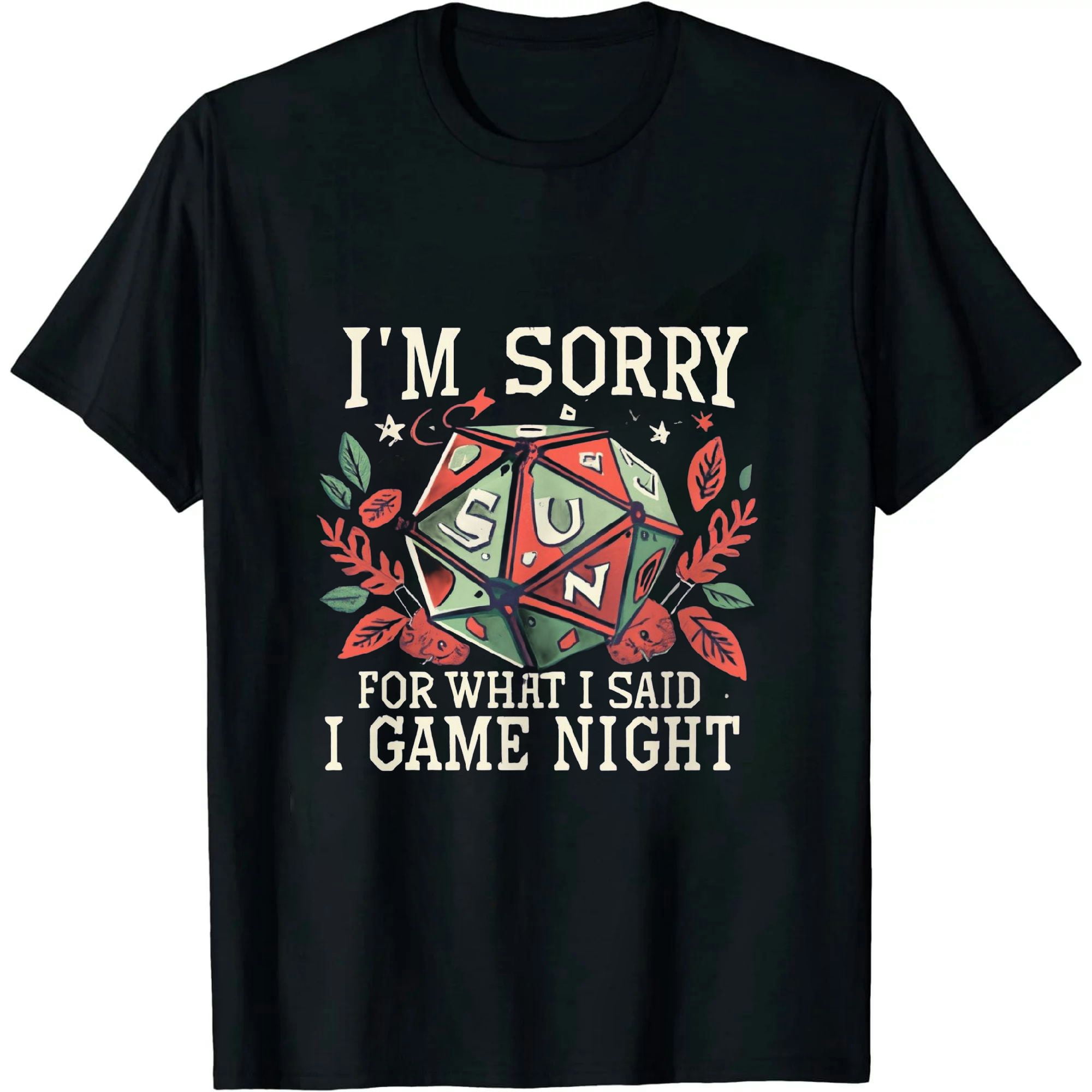 Board Game Shirt I'm Sorry For What I Said During Game Night T-Shirt ...