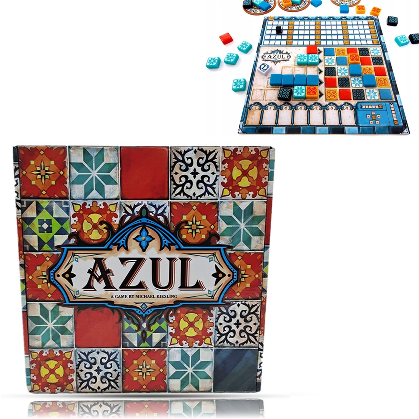 Board Game - Strategic Tile-Placement Game for Family Fun, Great Game ...