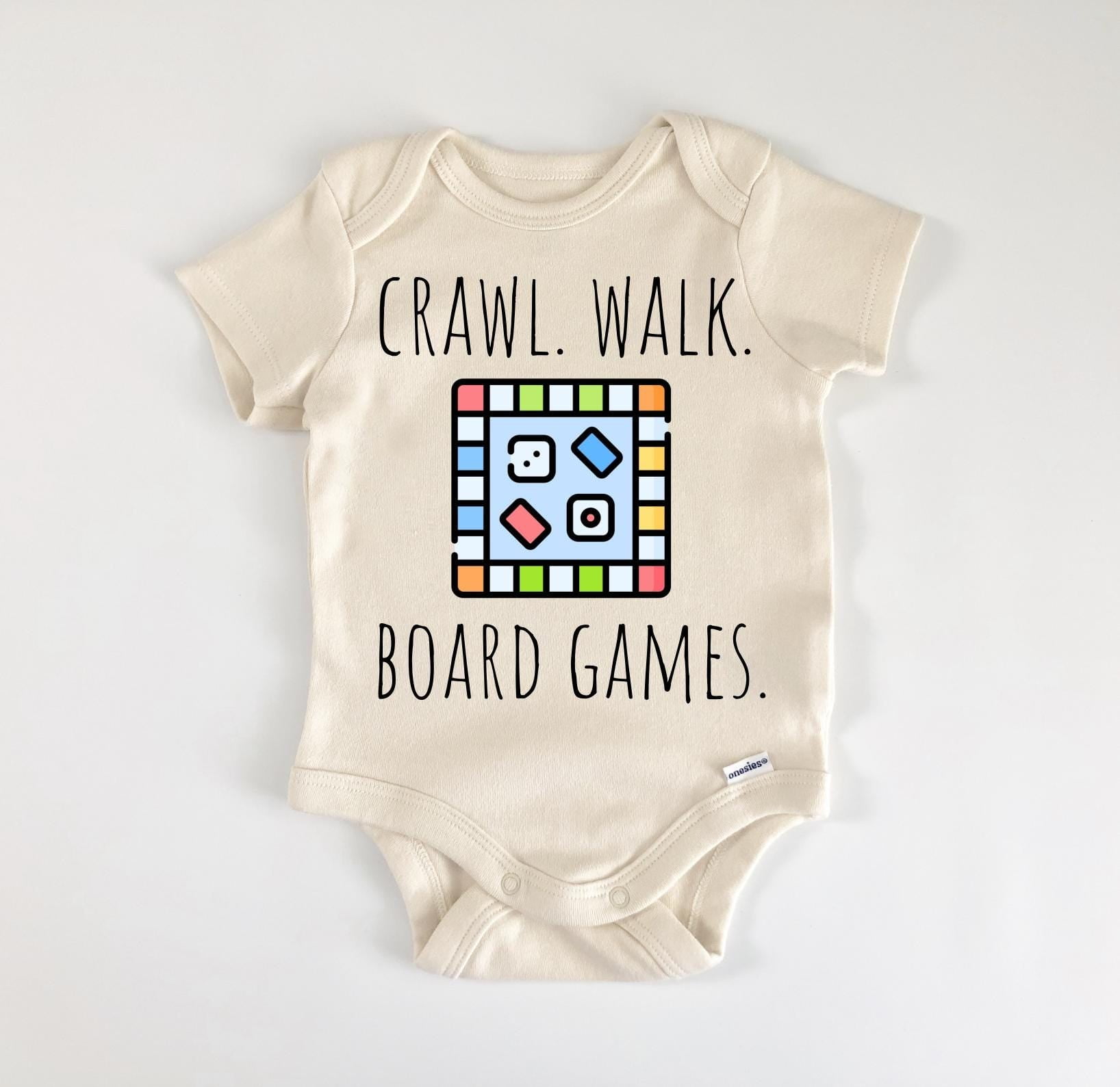 Board Game Table Top - Baby Boy Girl Clothes Infant Bodysuit Funny Cute ...