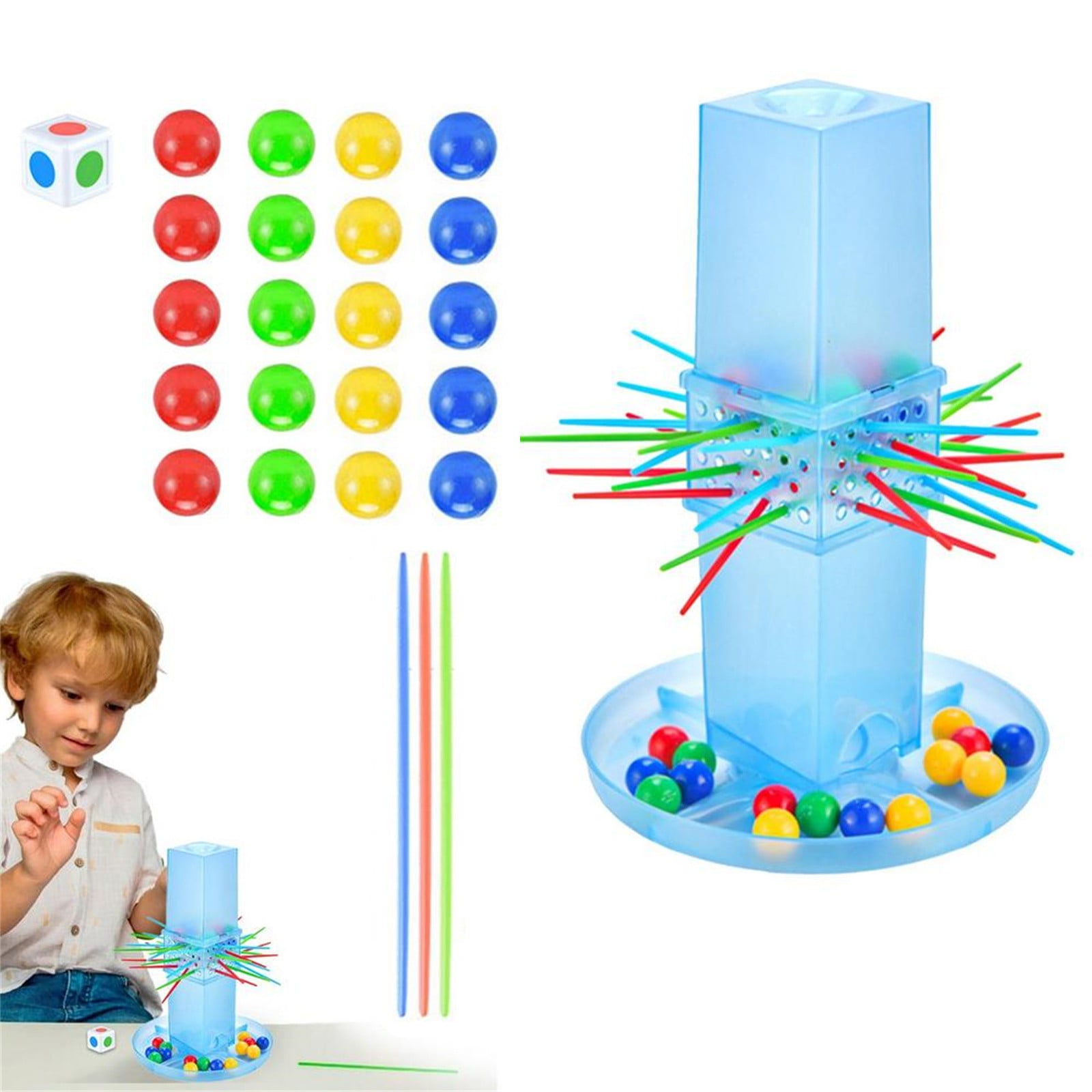Board Games for Kids 6-8, YUANGUI Tree Balance Game Toy,Two-Player ...