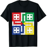 Board Games Play Ludo On Your Shirts Illustration Graphic T-Shirt men ...