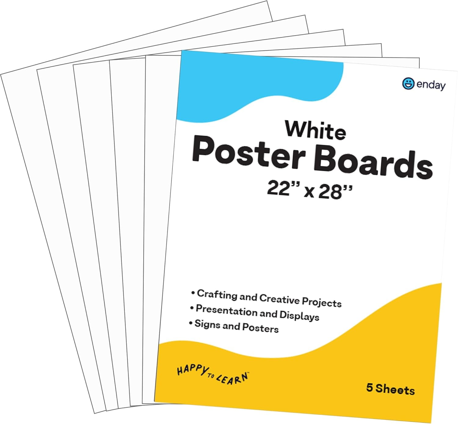 Board Lightweight Craft Backing Boards for Presentations Office Sign ...
