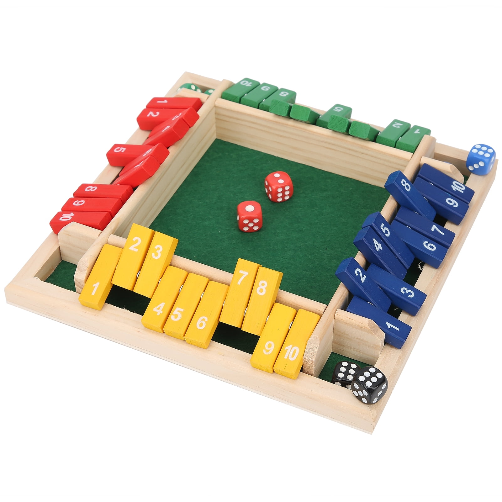 Board Math Game, Training Concentration Wooden Board Game Family Board ...