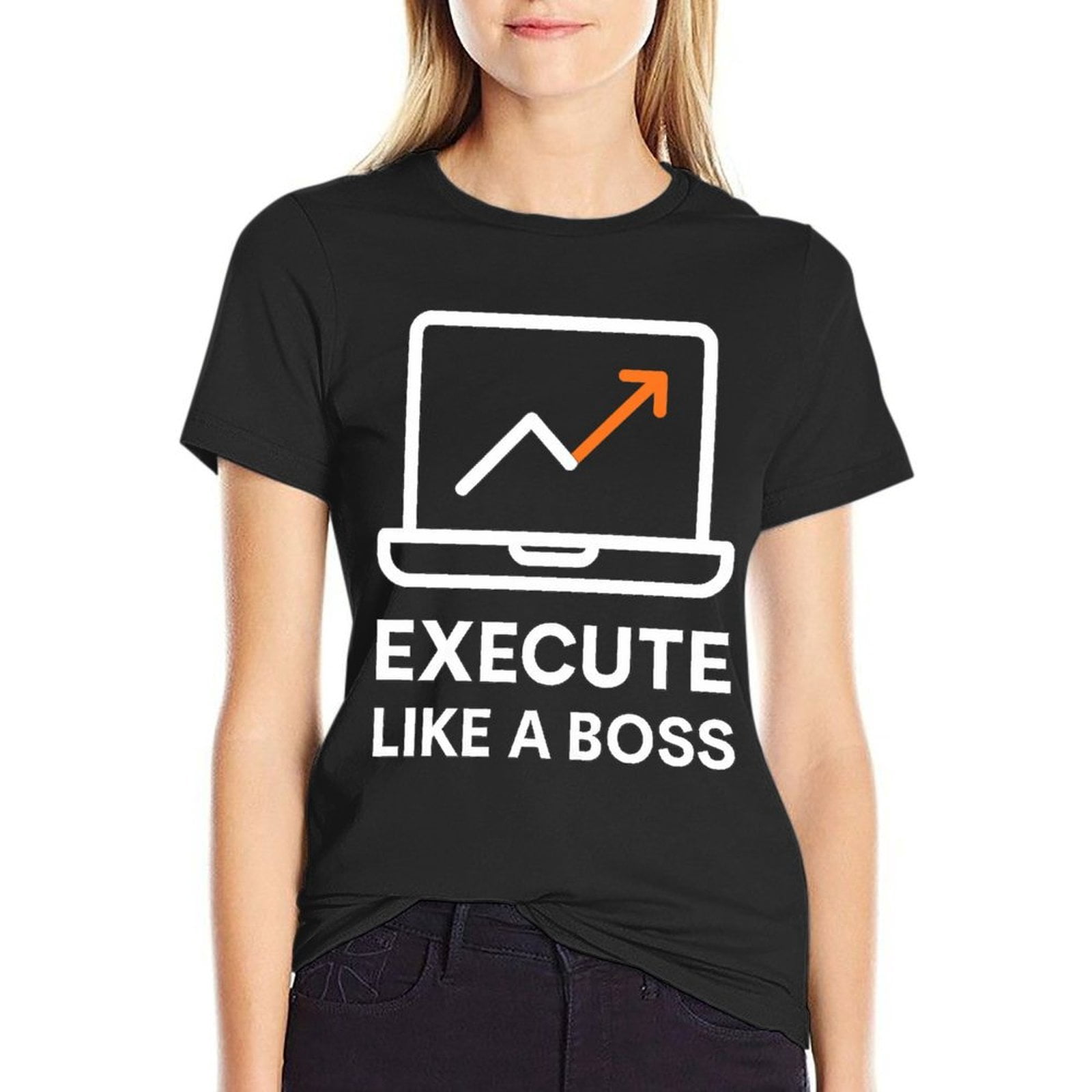 Board Meeting Women’s Cotton Short Sleeve T-Shirt HD Graphic Print ...
