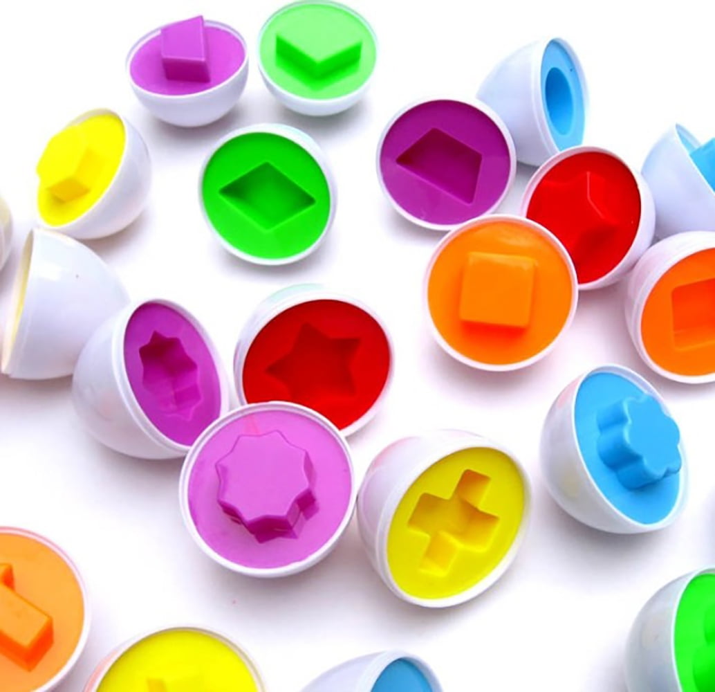 Board No More! Educational Matching Shape and Color Eggs Game - Walmart.com