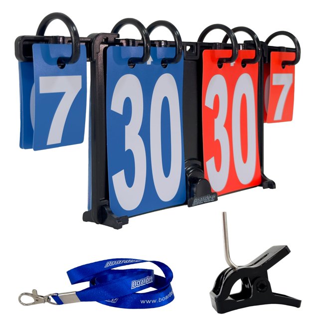 Boardee Portable Scoreboard - Attachable/Hangable/Table Top Cornhole ...