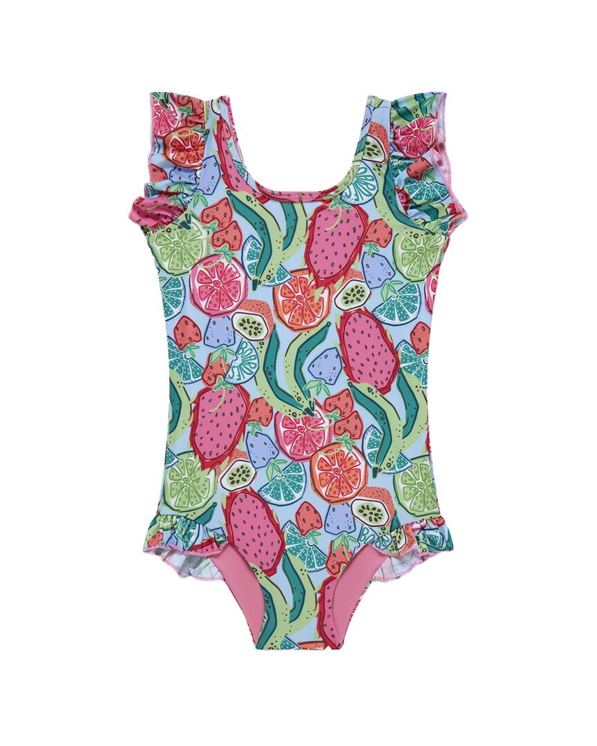 Boardies® girls Boardies¨ Ice & Slice Ruffles Swimsuit, 5-6 - Walmart.com