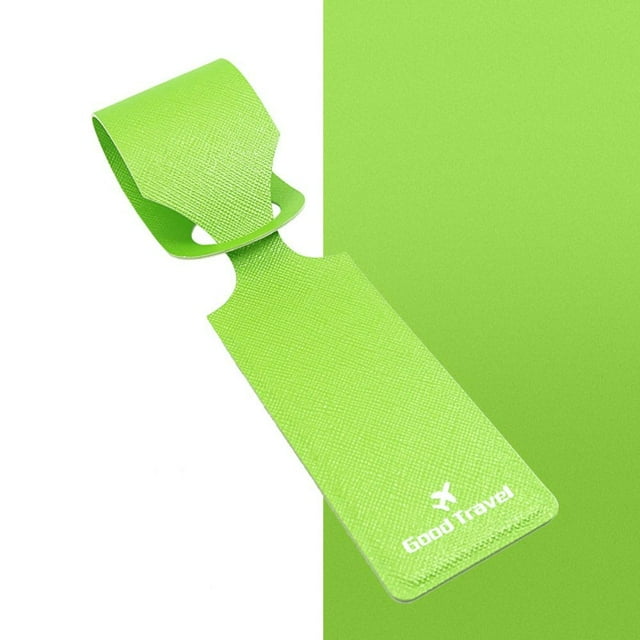 Boarding Pass Portable Airplane Check-In Name Tag PU ID Address Label ...
