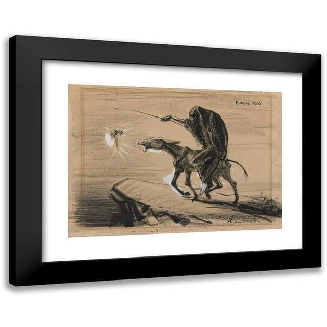 Boardman Robinson 14x11 Black Modern Framed Museum Art Print Titled ...