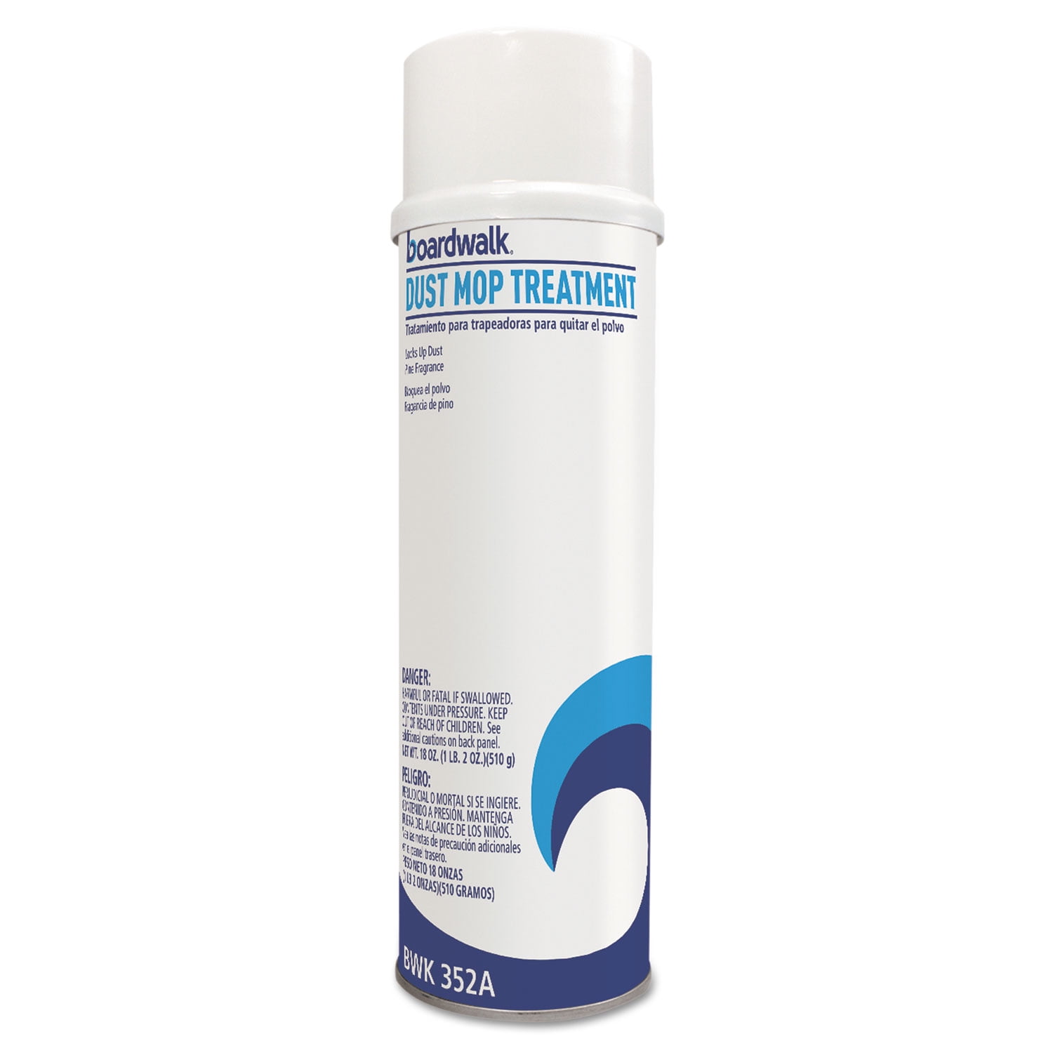 Boardwalk Pine Scent Dust Mop Treatment, 18 Oz Aerosol Spray Floor ...