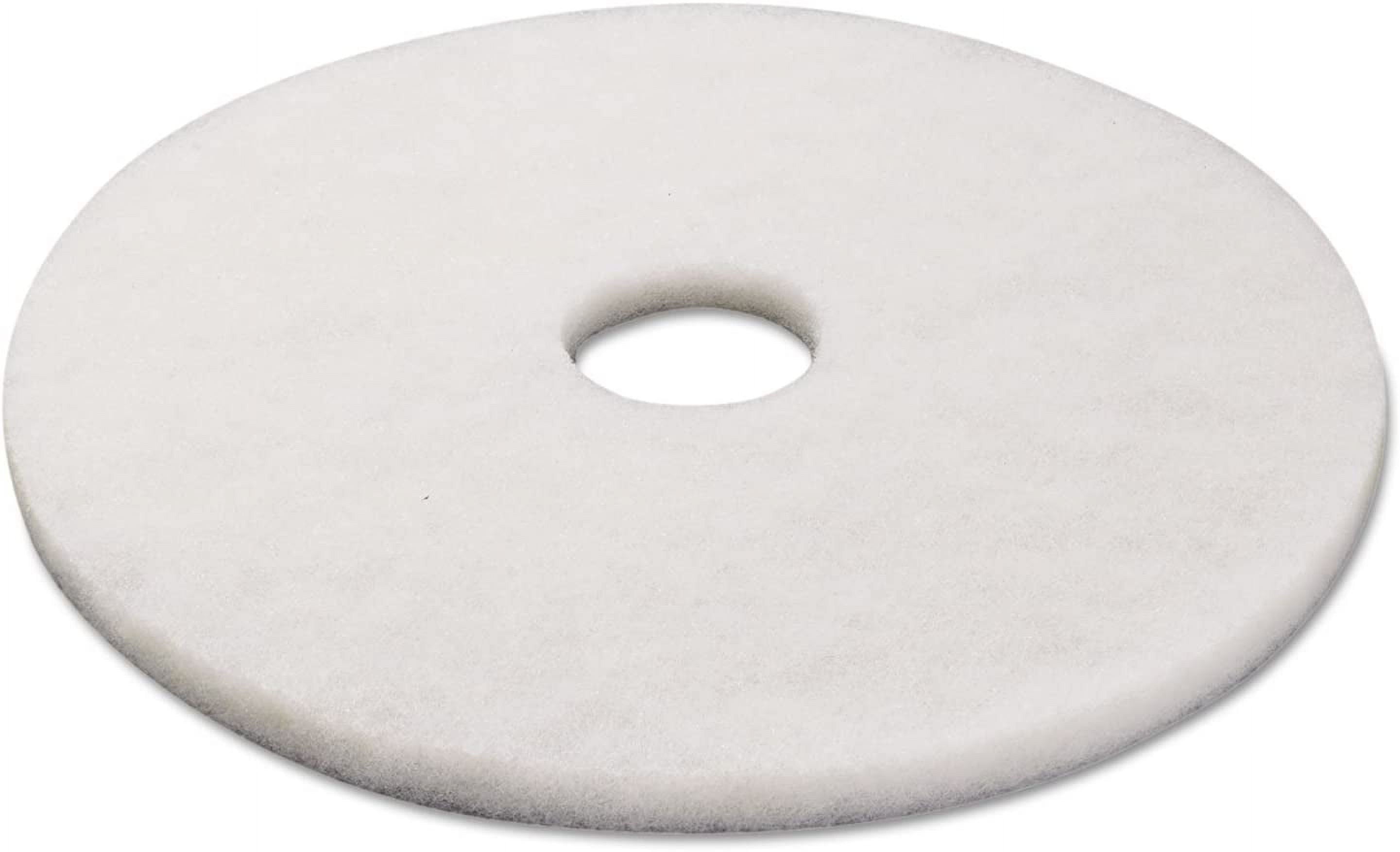 Boardwalk 4017WHI Standard 17-Inch Diameter Polishing Floor Pads White ...