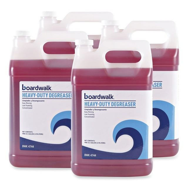 Boardwalk Heavy-Duty Cleaner, Grease Remover, 1 Gallon Bottle Degreaser ...