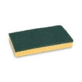 Boardwalk Medium Duty Scrubbing Sponge - Yellow/Green, Multi Surface ...
