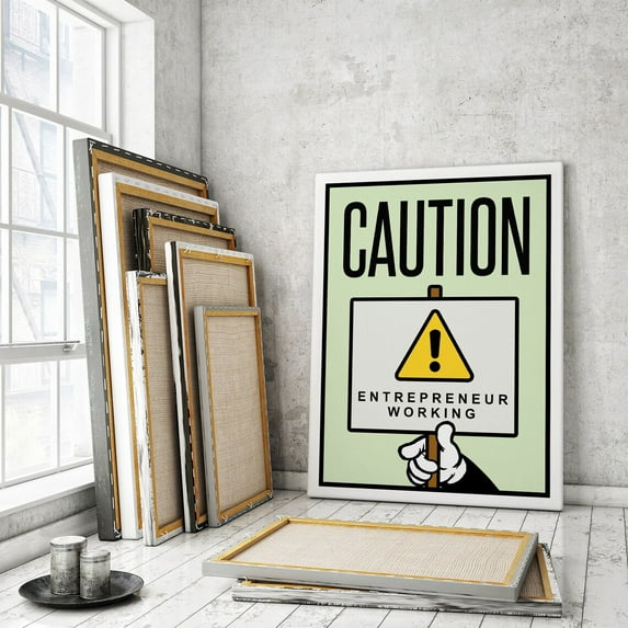 Boardwalk Art Entrepreneur Poster Office Decor Modern Art Motivation ...