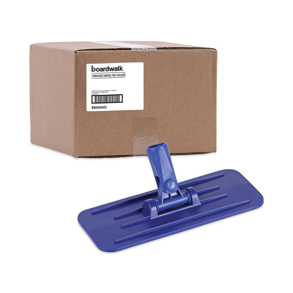 Boardwalk® Swivel Pad Holder, Plastic, Blue, 4 X 9 BWK00405EA - Walmart.com