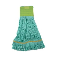 EcoMop Looped-End Mop Head, Recycled Fibers, Extra Large Size, Green ...