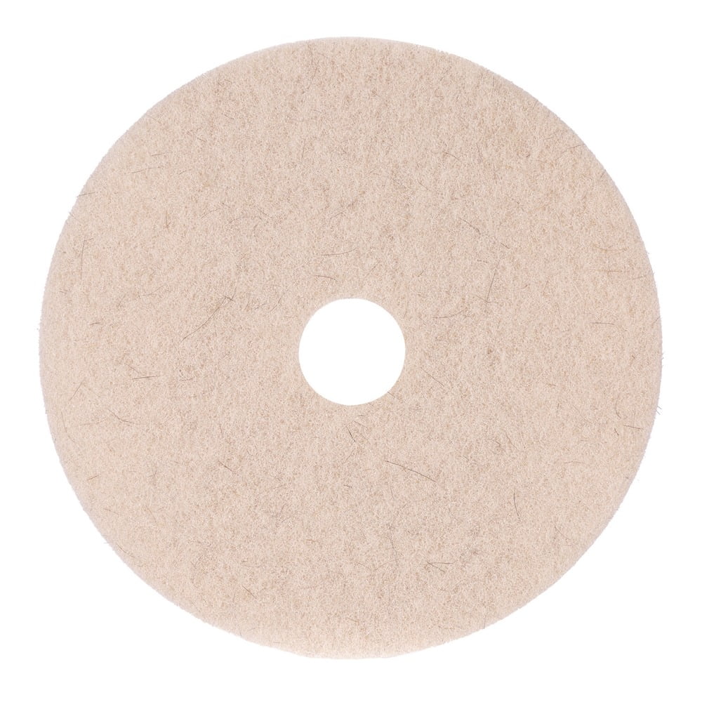 21 in. Diameter Natural Hog Hair Burnishing Floor Pads - Tan (5/Carton ...
