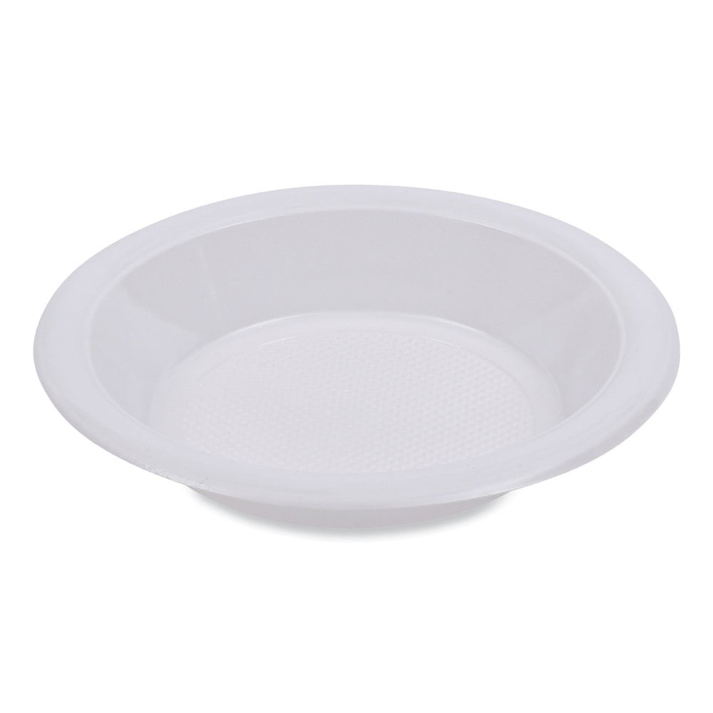 Boardwalk Hi-Impact Plastic Dinnerware Bowl 6.8" Diameter White 1000 ...
