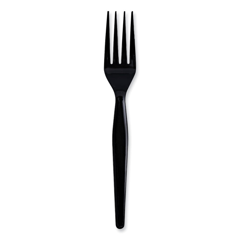 Boardwalk BWKFORKHWPSBIW Heavyweight Wrapped Polystyrene Fork Cutlery ...