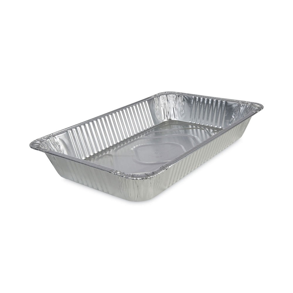 Boardwalk BWKSTEAMFLDP Full-Size Aluminum Steam Deep Table Pan - Silver ...