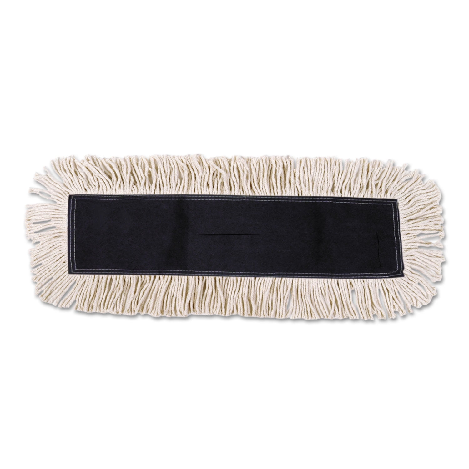 Boardwalk Disposable Dust Mop Head W/sewn Center Fringe, Cotton ...