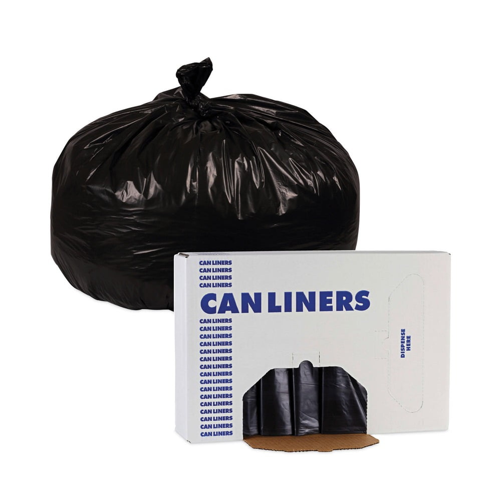 Boardwalk H7658HBK 38 in. x 58 in. 0.7 mil 60 gal. Linear Low Density ...