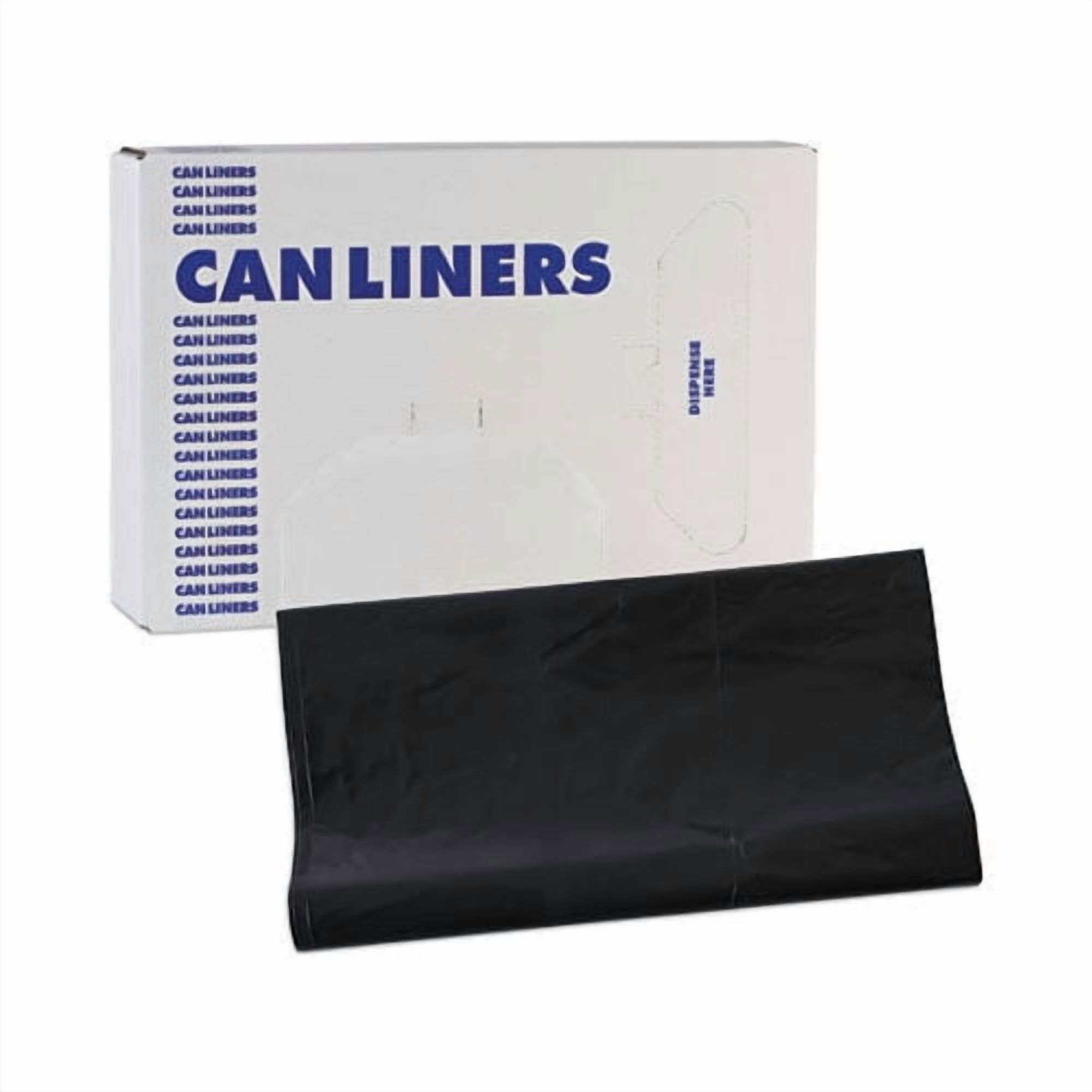 56 Gallon 1.7 mil 43 in. x 47 in. Flat Pack Linear Low Density ...