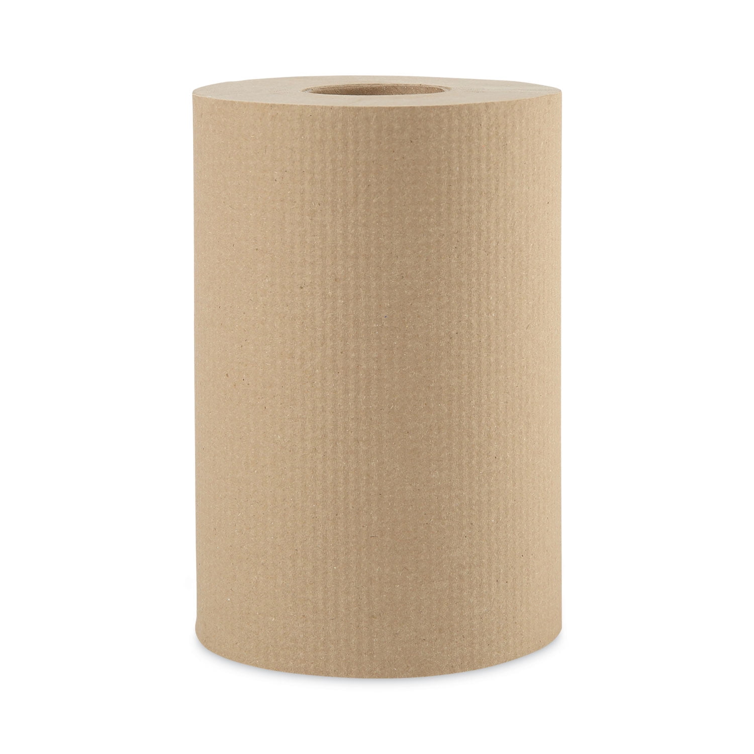 Boardwalk Hardwound Paper Towels, 8" x 350ft, 1-Ply Natural, 12 Rolls ...
