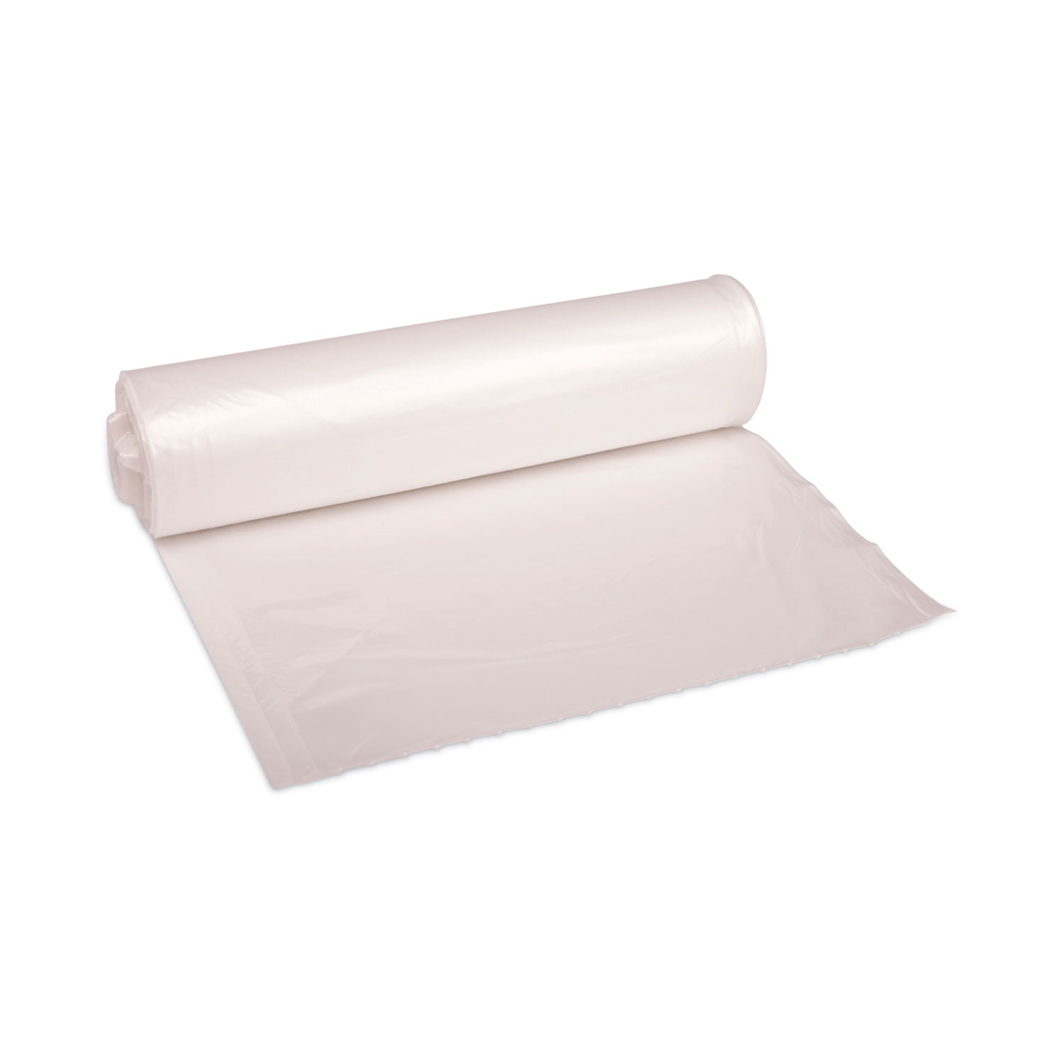 Boardwalk High Density Industrial Trash Bags Coreless Rolls, 30 gal, 16 ...