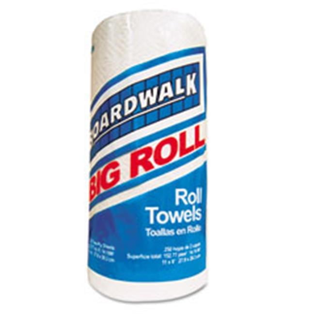 Boardwalk Household Perforated Paper Towel Rolls - White - Walmart.com