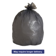 Boardwalk Low-Density Trash Bags, 60gal, .65mil, 38 x 58, Black, 25 ...
