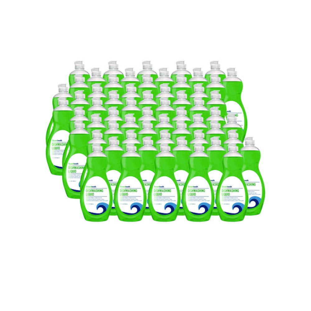 Boardwalk Manual Dishwashing Liquid Soap, Fresh Scent, 3 oz Bottle, 72 ...