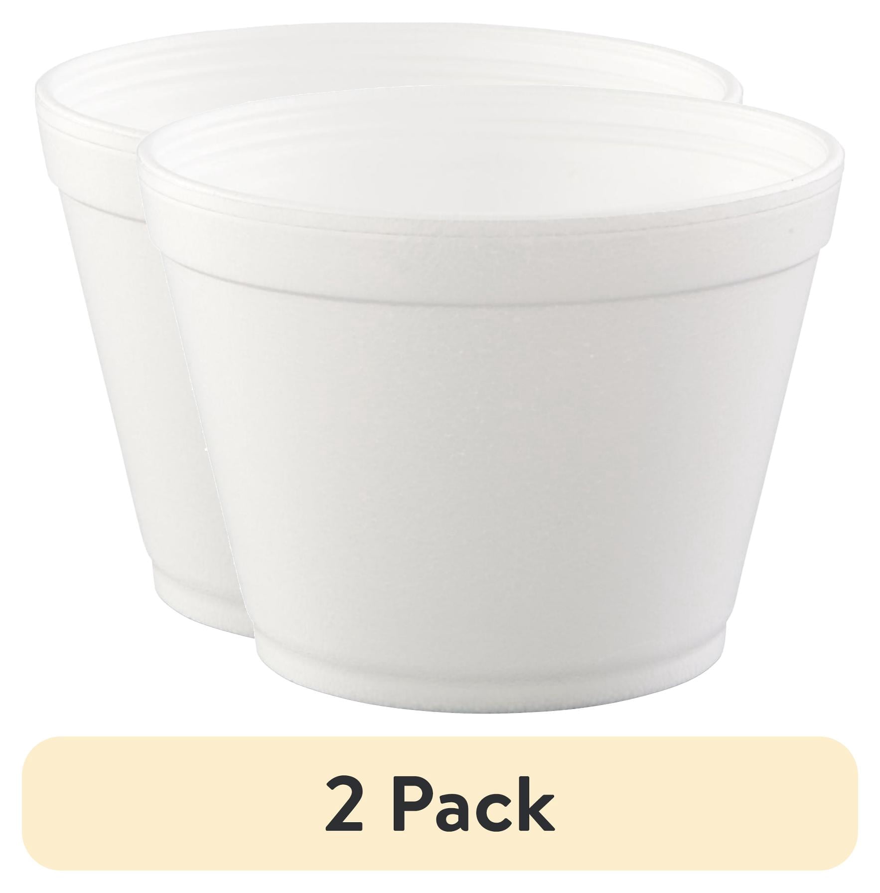 (2 pack) Dart J cup Round Insulated Foam Food Containers 16MJ32 ...