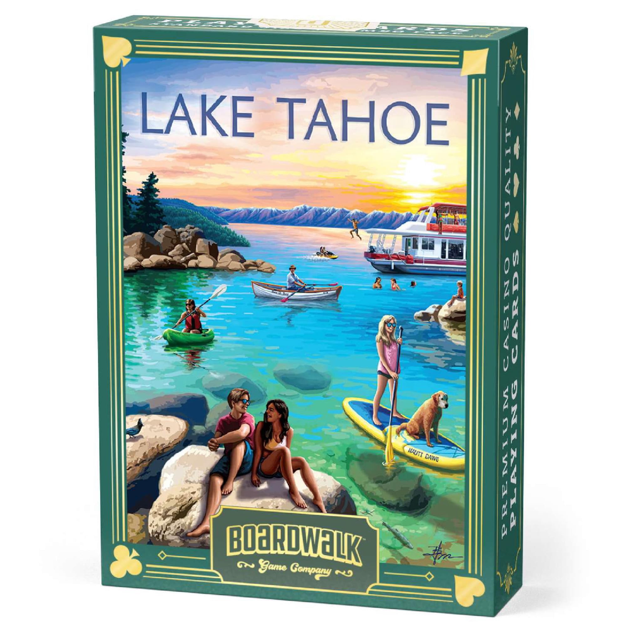 Boardwalk Puzzles Premium Featherlight IFF17 Unique Playing Cards, Fun ...