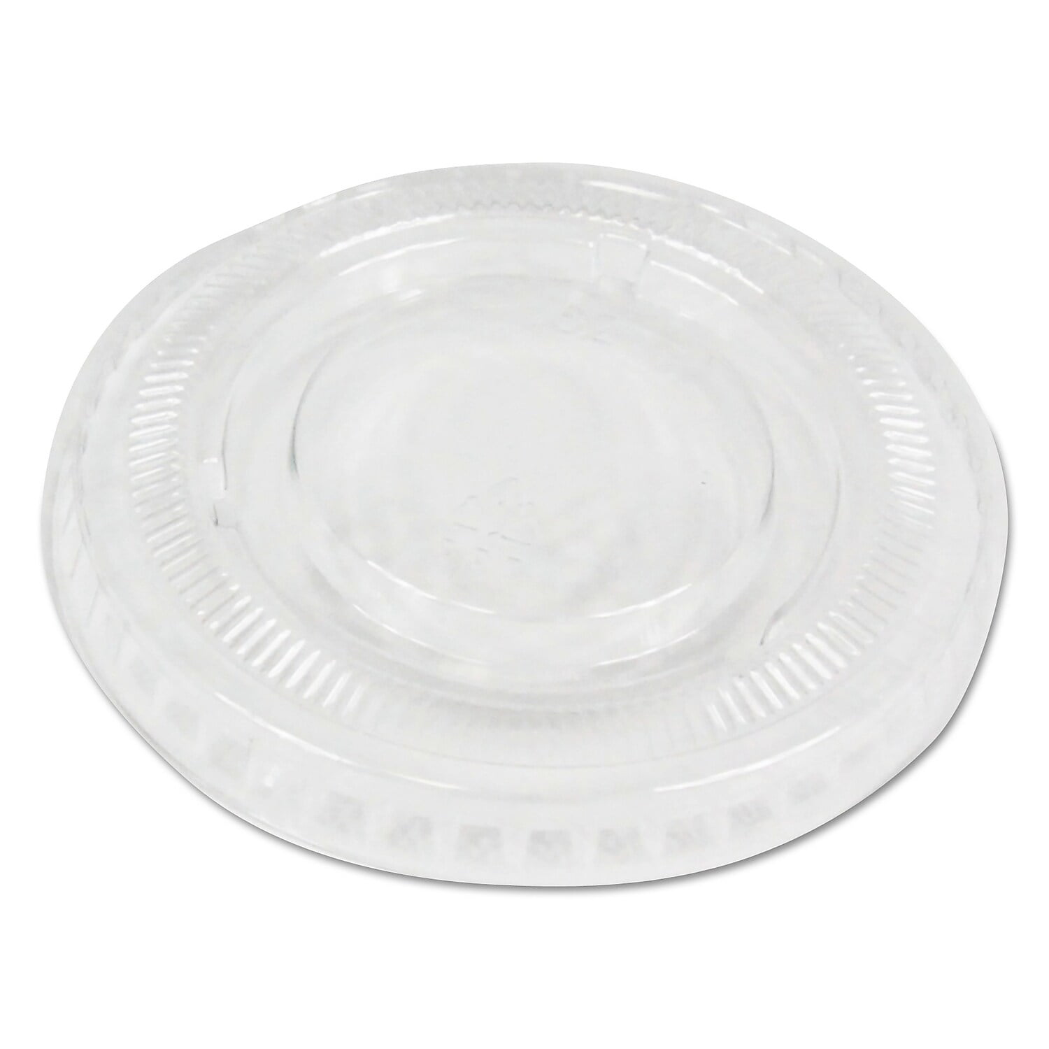 Boardwalk Soufflé/Portion Cup Lids Fits 1 oz Portion Cups Clear 2500 ...