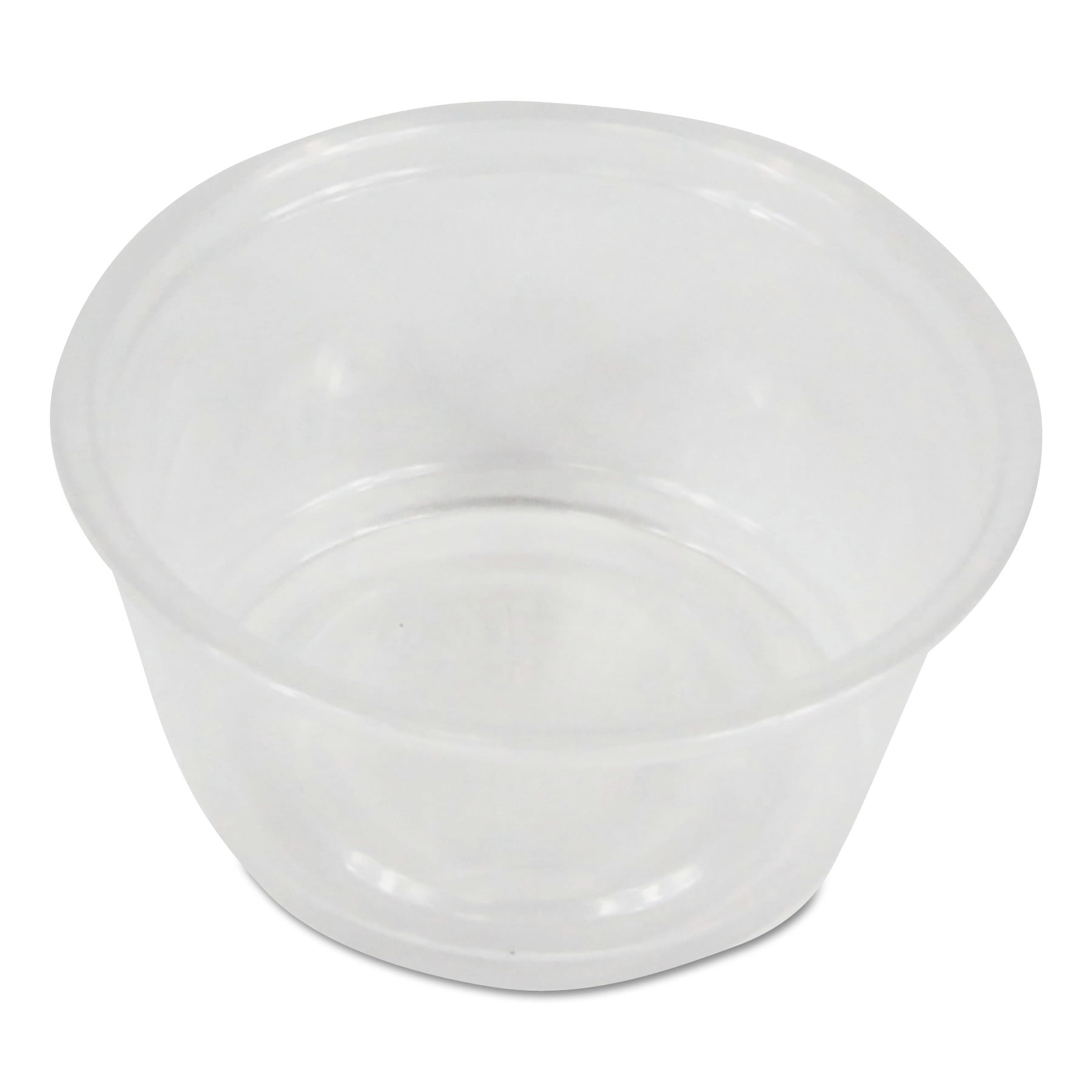 Boardwalk 2 oz Clear Disposable Plastic Souffle Cups, Polypropylene ...